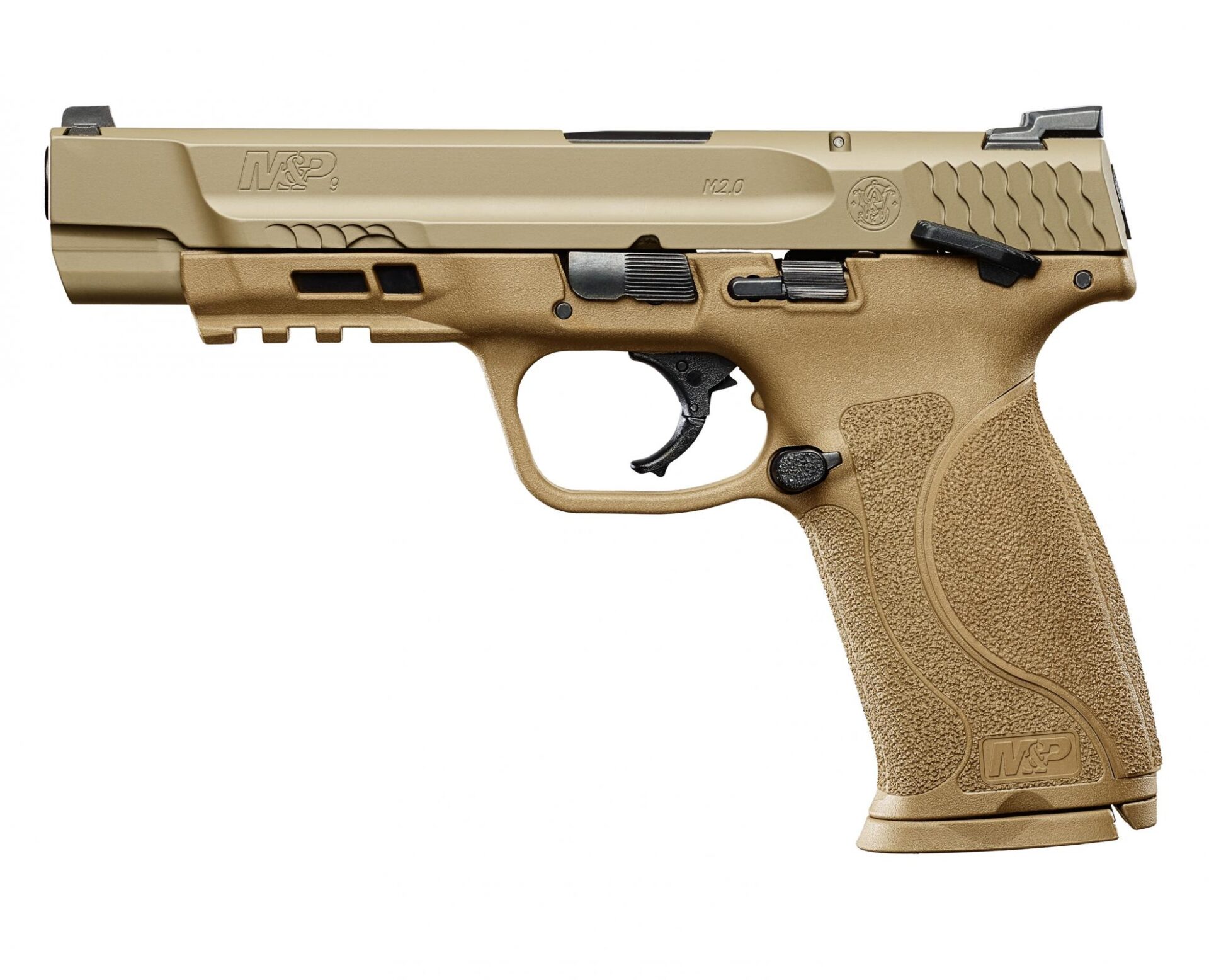 9mm Smith & Wesson M&P 9 M2 5" FDE - Gunstore | Van Nieuwenhuyse