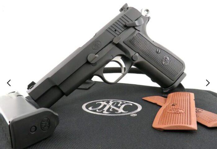 FN High Power Black 9mm - Gunstore | Van Nieuwenhuyse